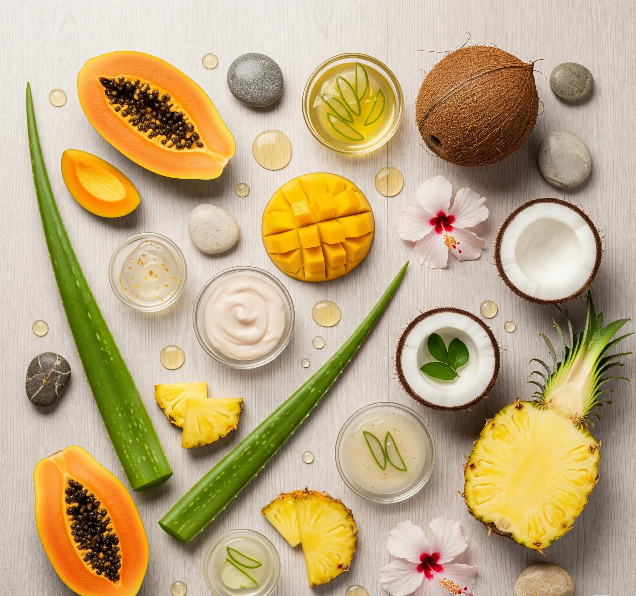 Tropical Skincare Ingredients That Actually Work - Trending In Style